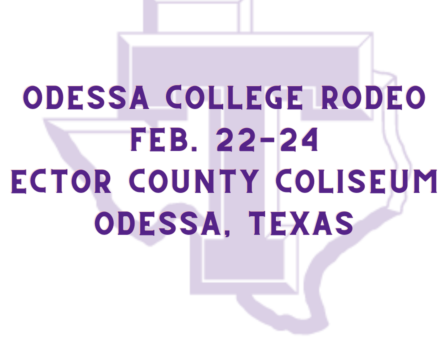 Season opener for Tarleton rodeo team at Odessa College