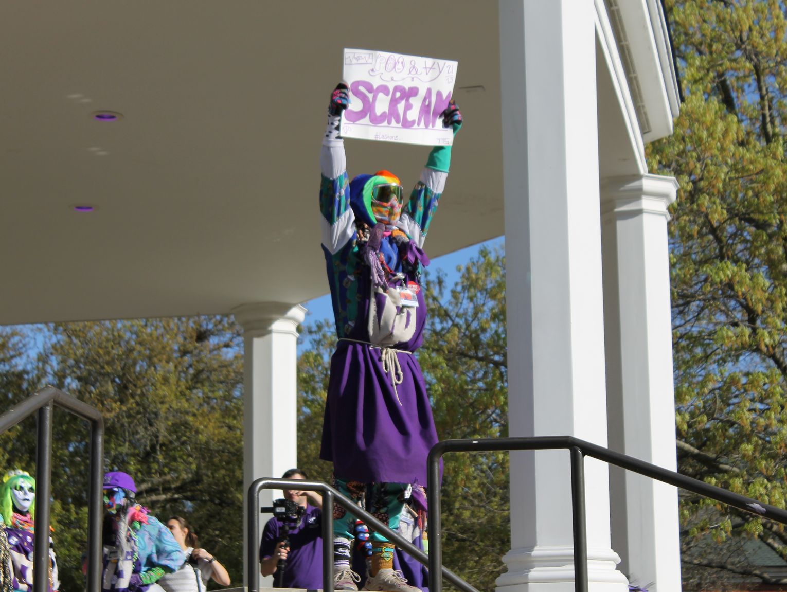 Senior Purple Poo members unmask